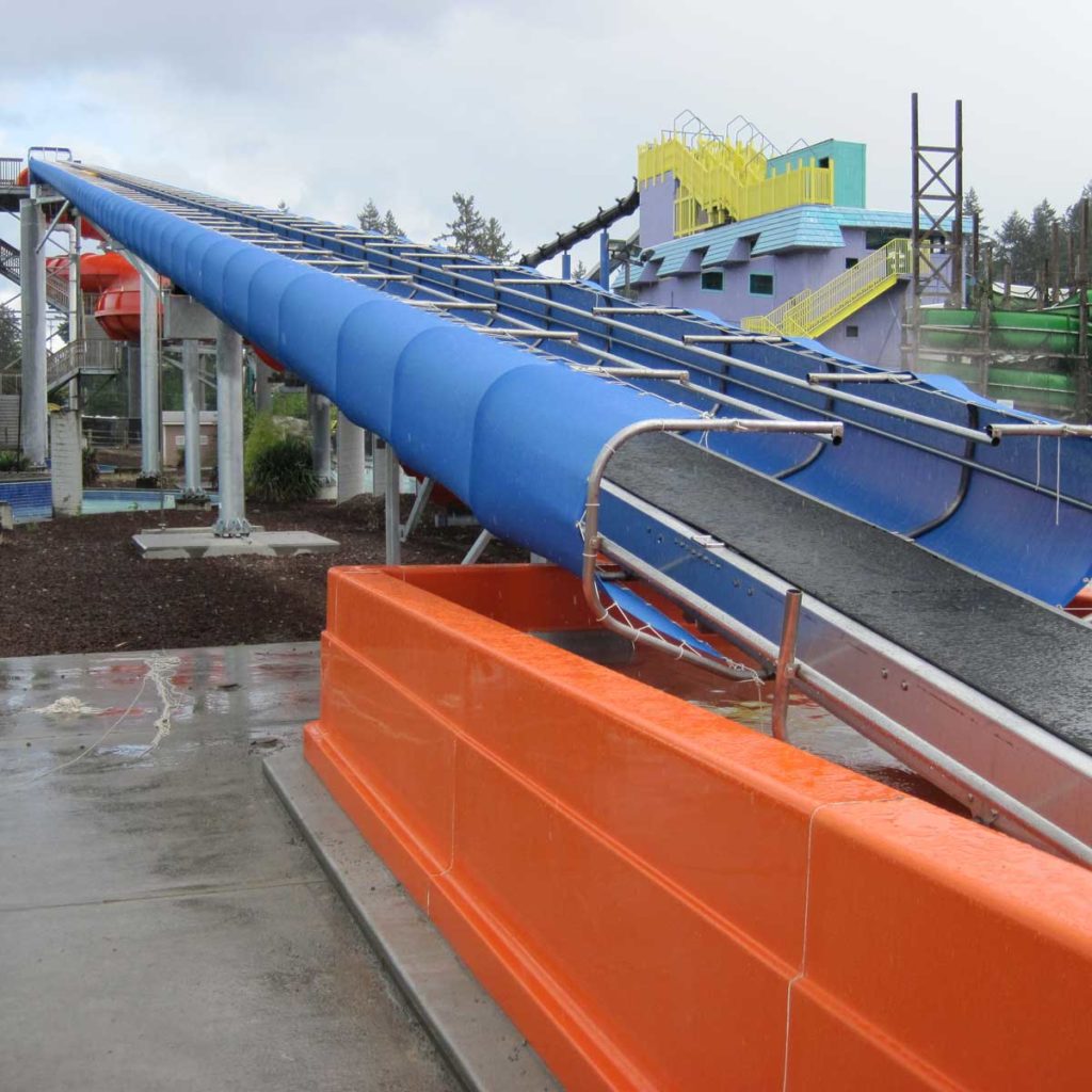 Waterslide Conveyor Guard: Custom Fabrication for Waterparks